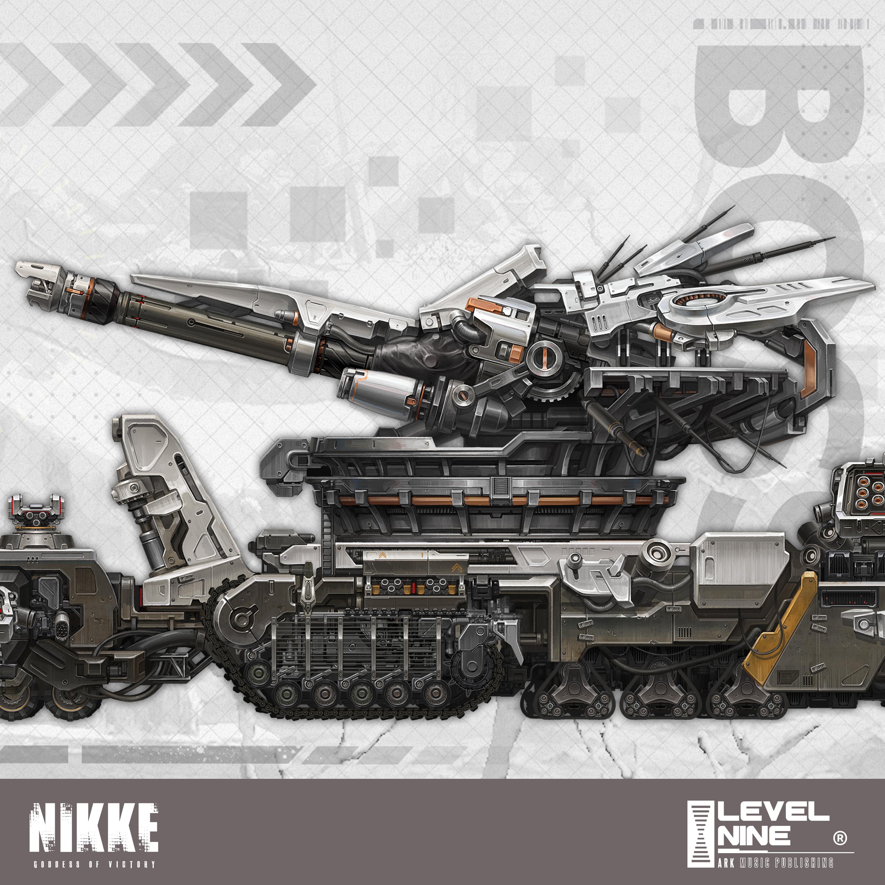 The Moving Fortress Desert Storm Remix Goddess of Victory: NIKKE ...