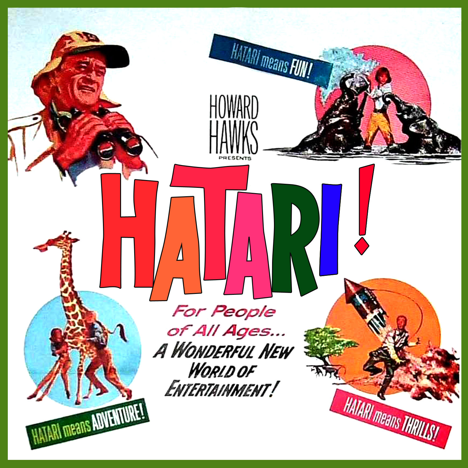 Hatari! музыка из фильма