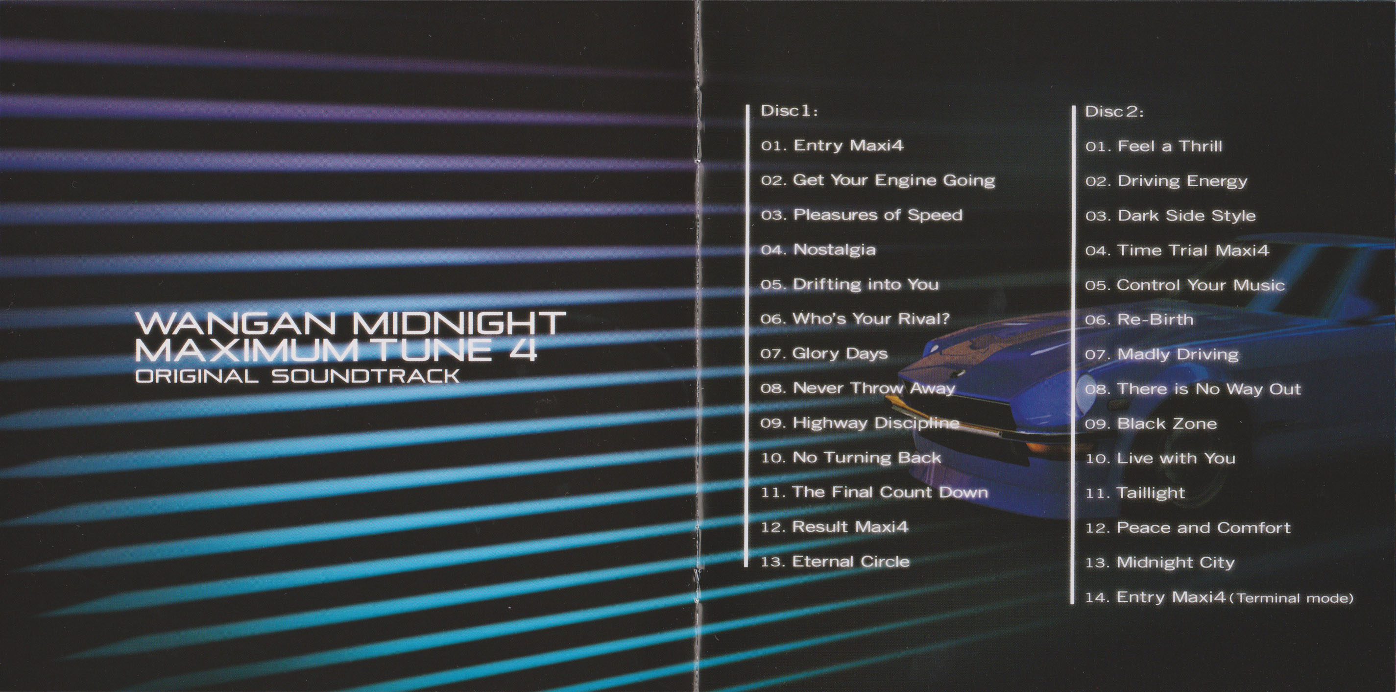 Wangan Midnight Maximum Tune 4 Original Soundtrack музыка из игры