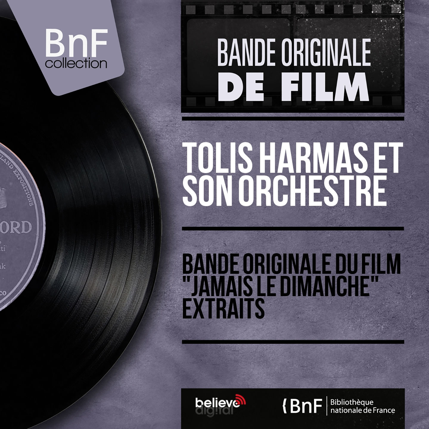 Bande originale du film "Jamais le dimanche" extraits Original Motion ...