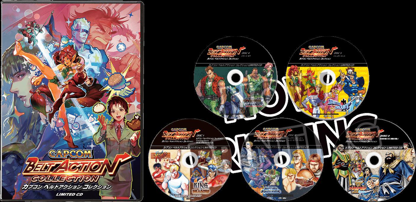 CAPCOM BELT ACTION COLLECTION LIMITED CD музыка из игры