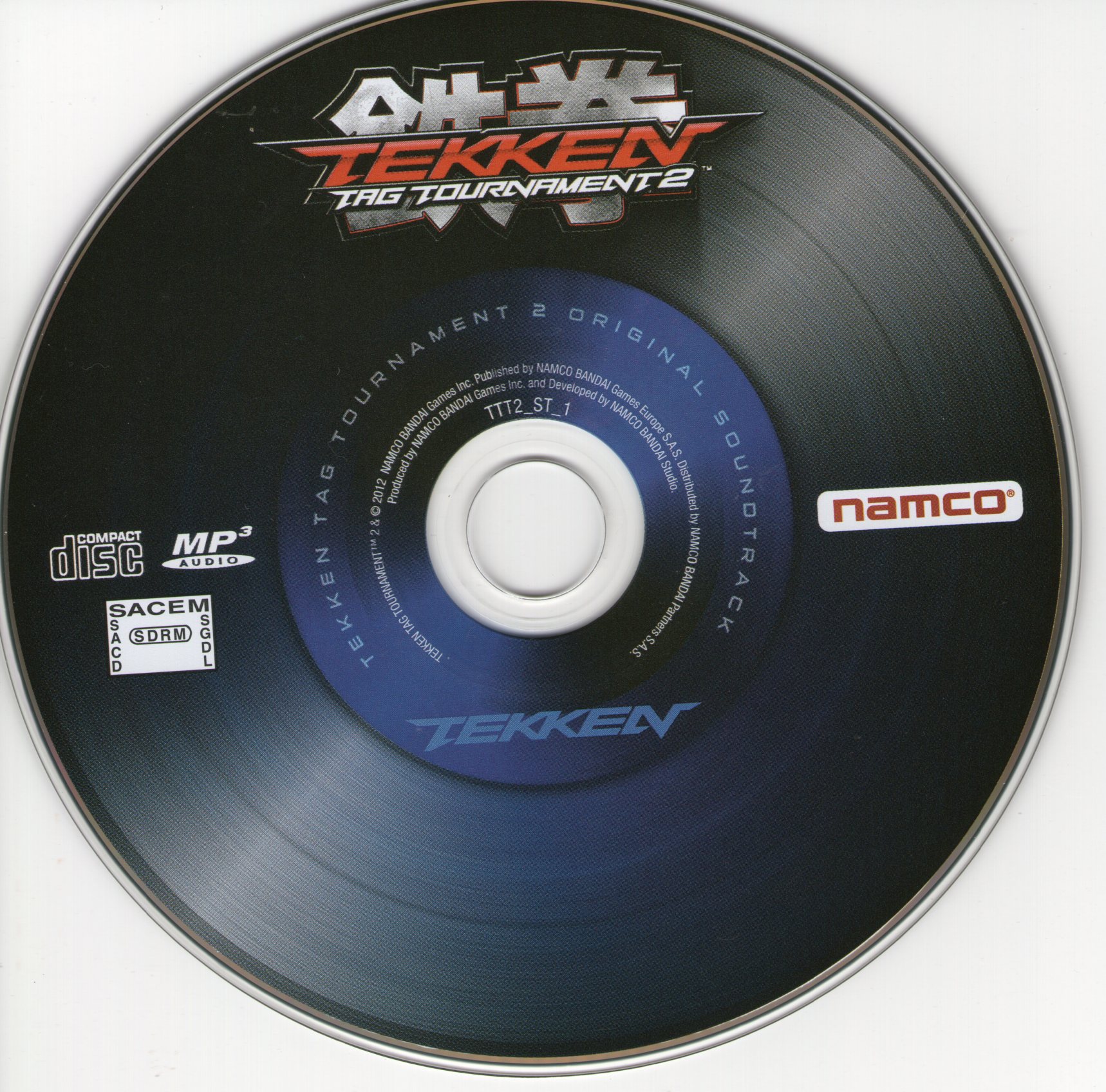 TEKKEN TAG TOURNAMENT 2 ORIGINAL & REMIX SOUND TRACK музыка из игры