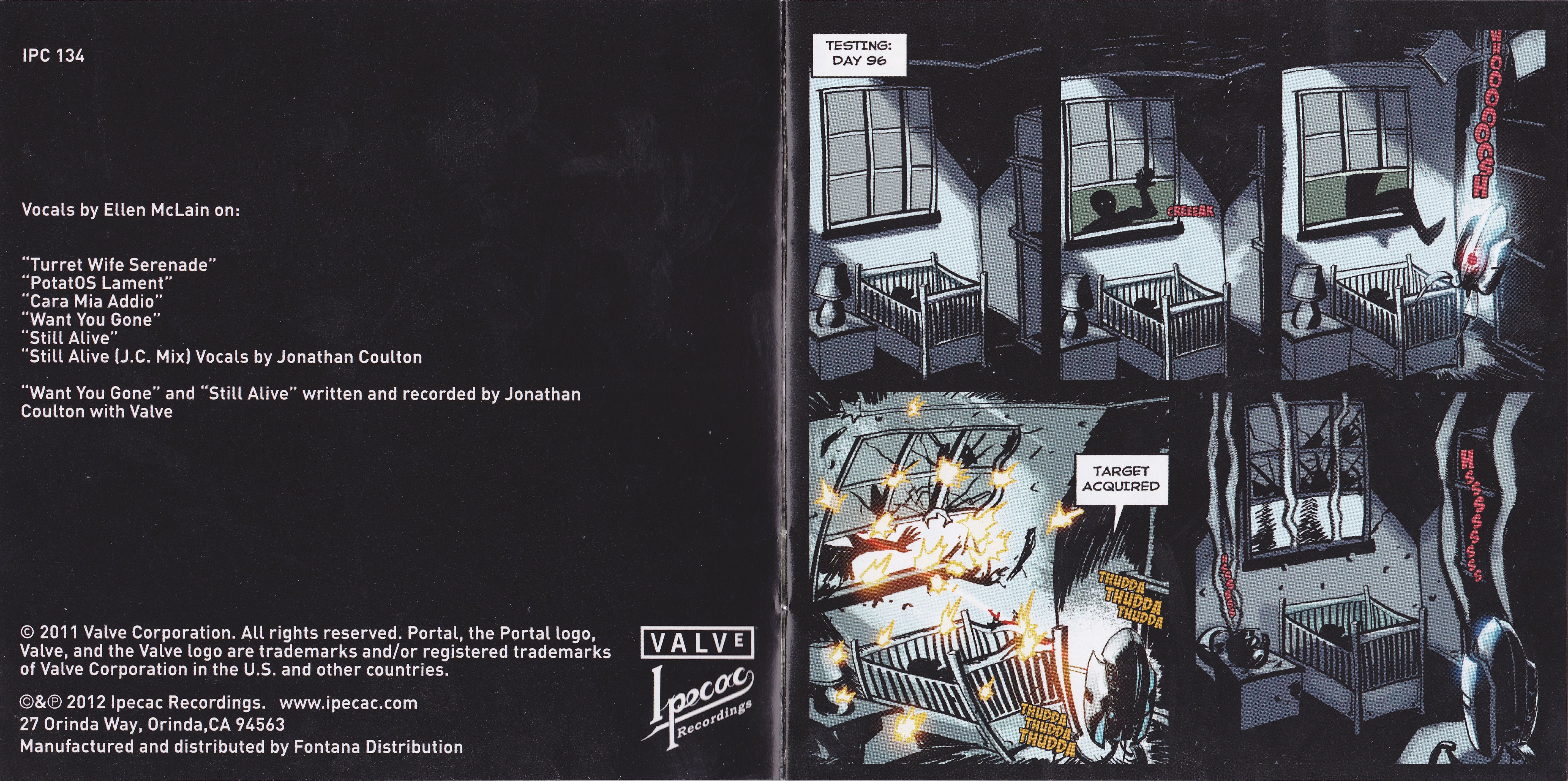 Portal 2 Soundtrack: Songs To Test By Collectors Edition музыка из игры