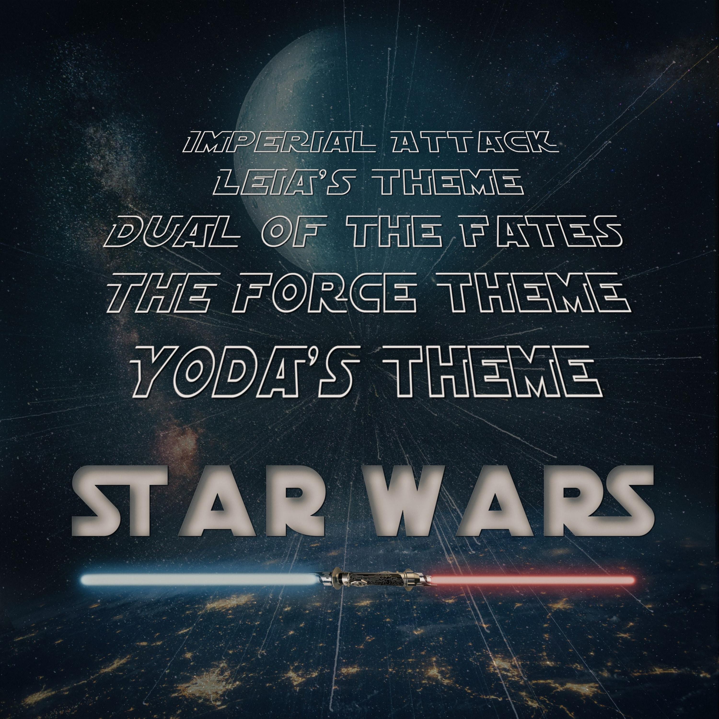 Star Wars Epic Themes Imperial Attack, Leia's Theme, Dual of the Fates ...