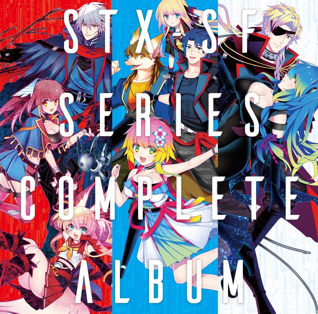 ALPHA-NIGHTHAWKBETA-SIXDOUZEGAMMA-DIMENSION музыка из игры | STX-SF SERIES COMPLETE ALBUM