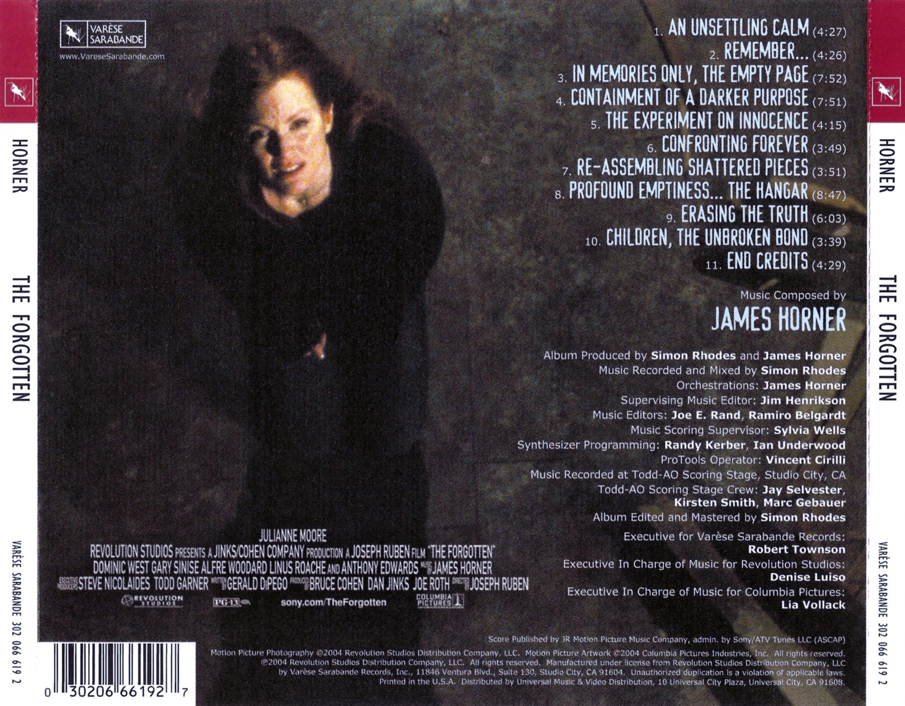 Забытое музыка из фильма | The Forgotten Original Motion Picture Soundtrack