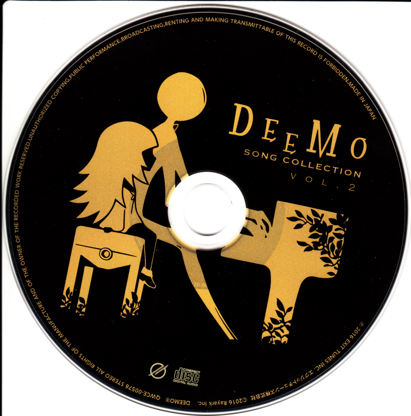 DEEMO SONG COLLECTION VOL.2 музыка из игры