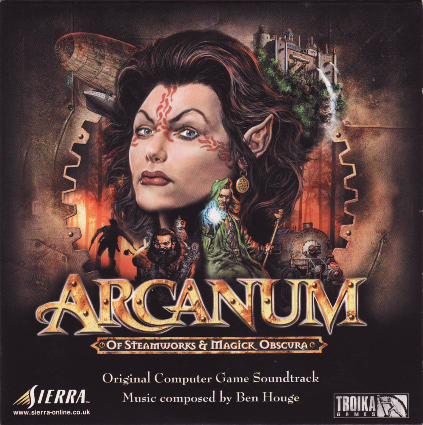 Arcanum: Of Steamworks & Magick Obscura Original Computer Game ...