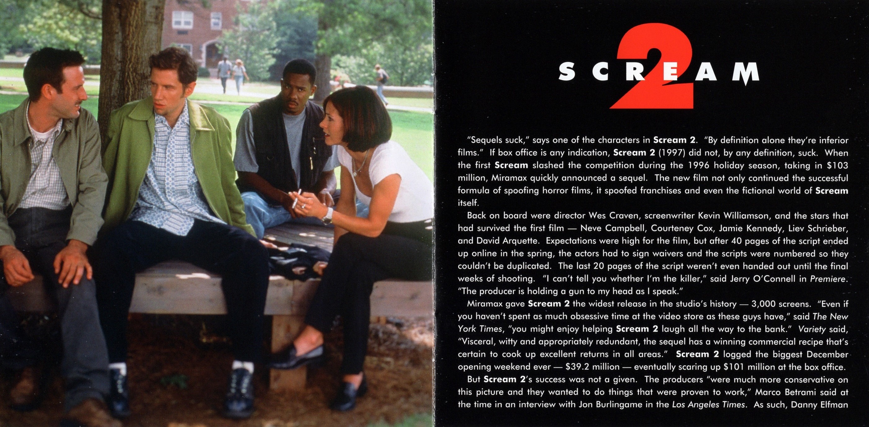 Крик 2 музыка из фильма | Scream 2 Original Motion Picture Score (The ...