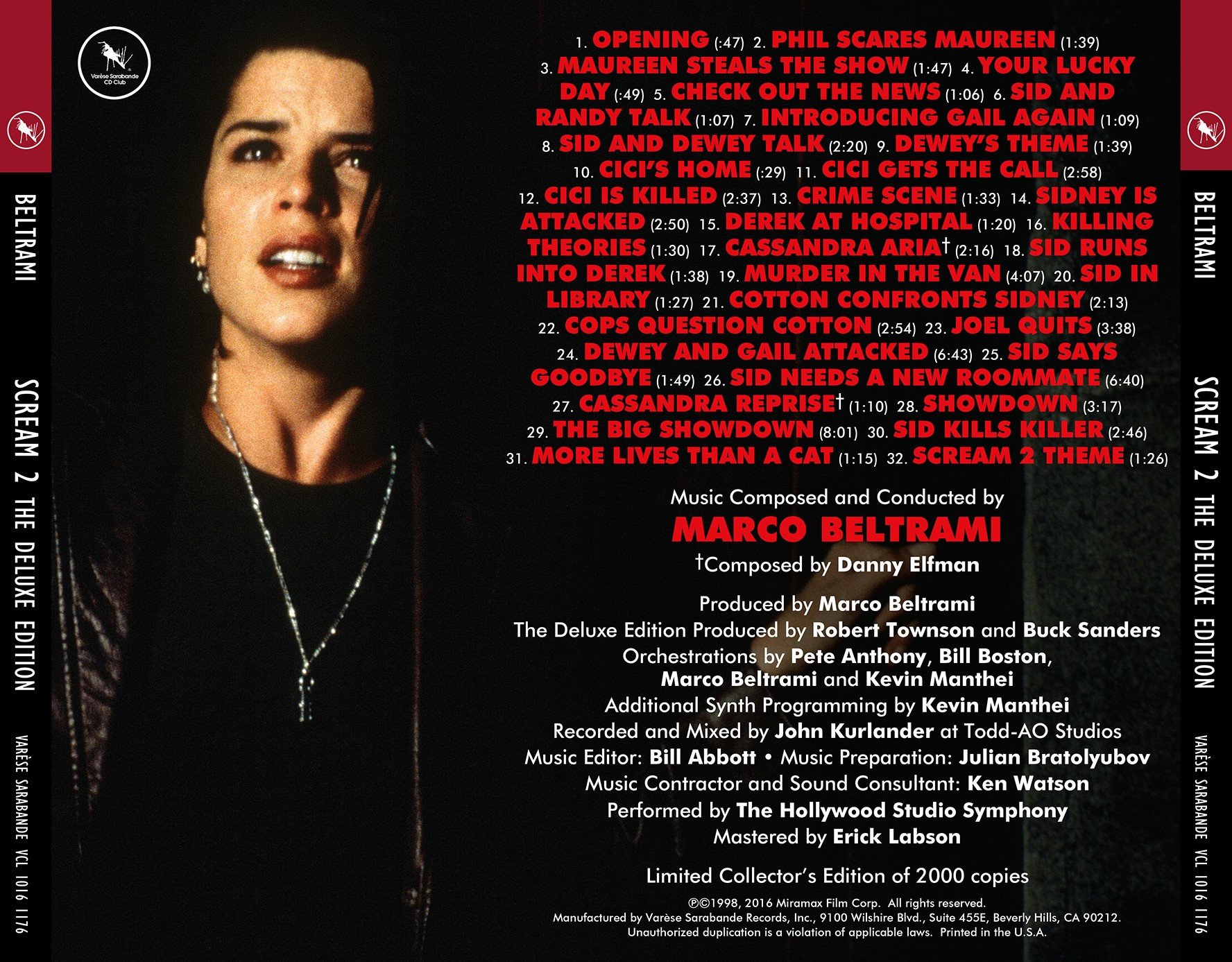 Крик 2 музыка из фильма | Scream 2 Original Motion Picture Score (The ...