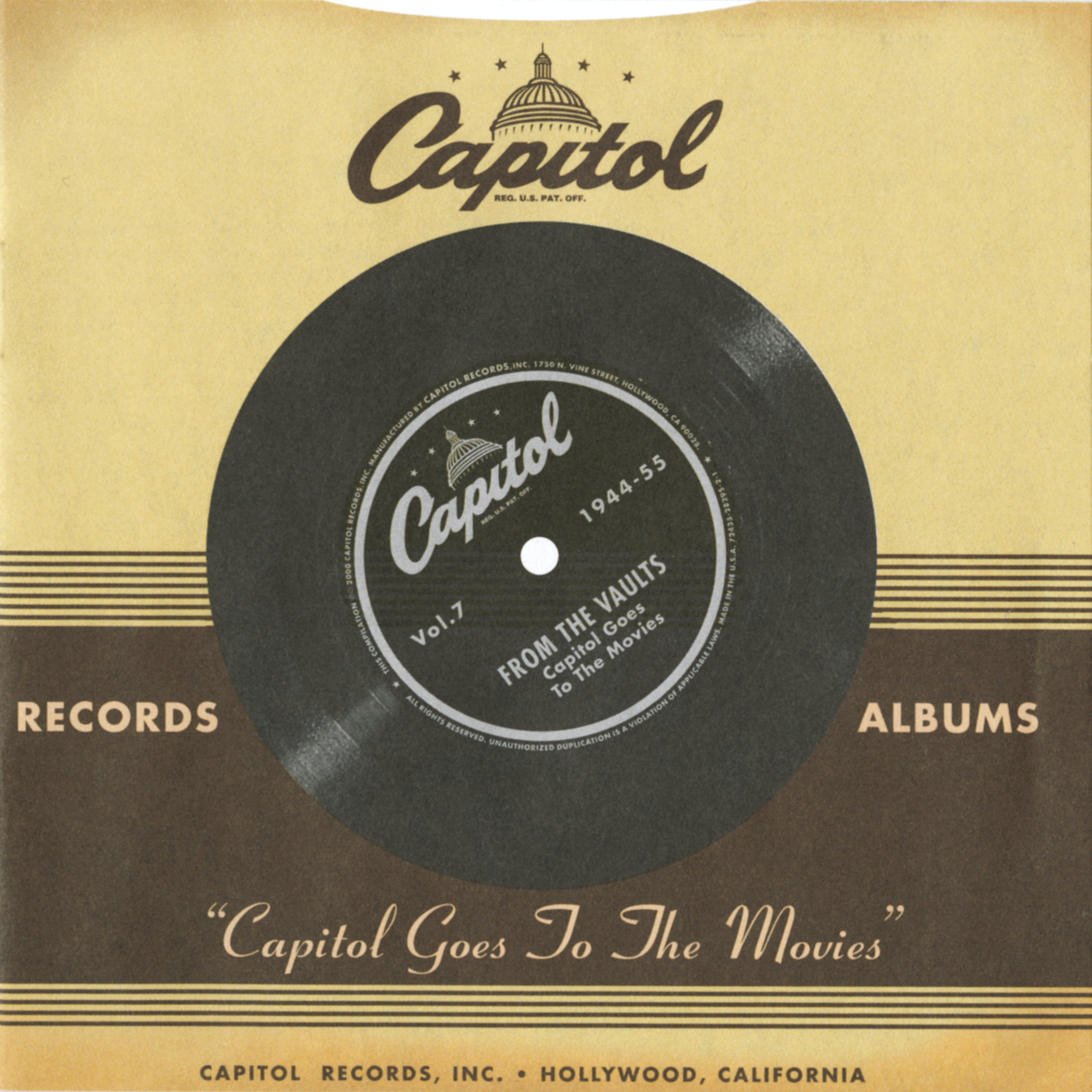 Capitol Records from the Vaults: "Capitol Goes to the Movies" музыка из ...